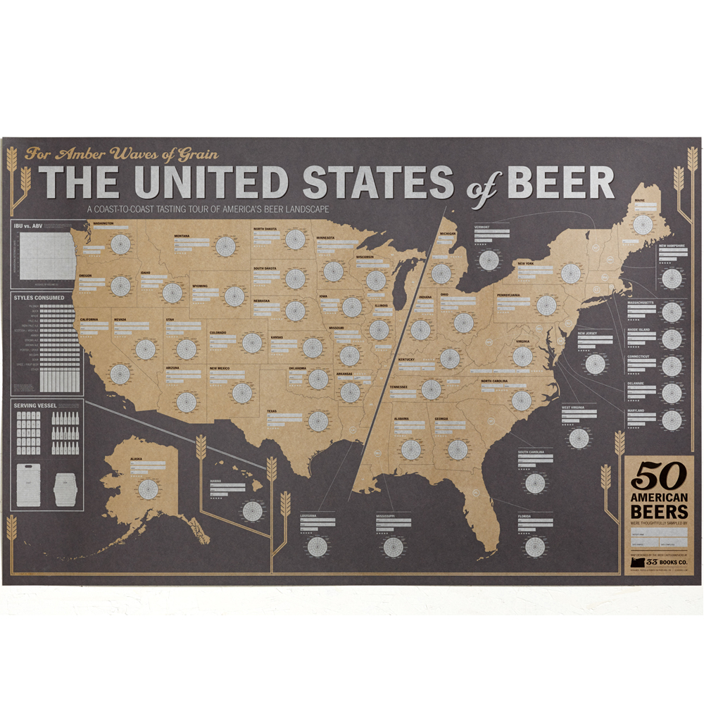 United States of Beer Tasting Map – Discover the best artisanal and ...